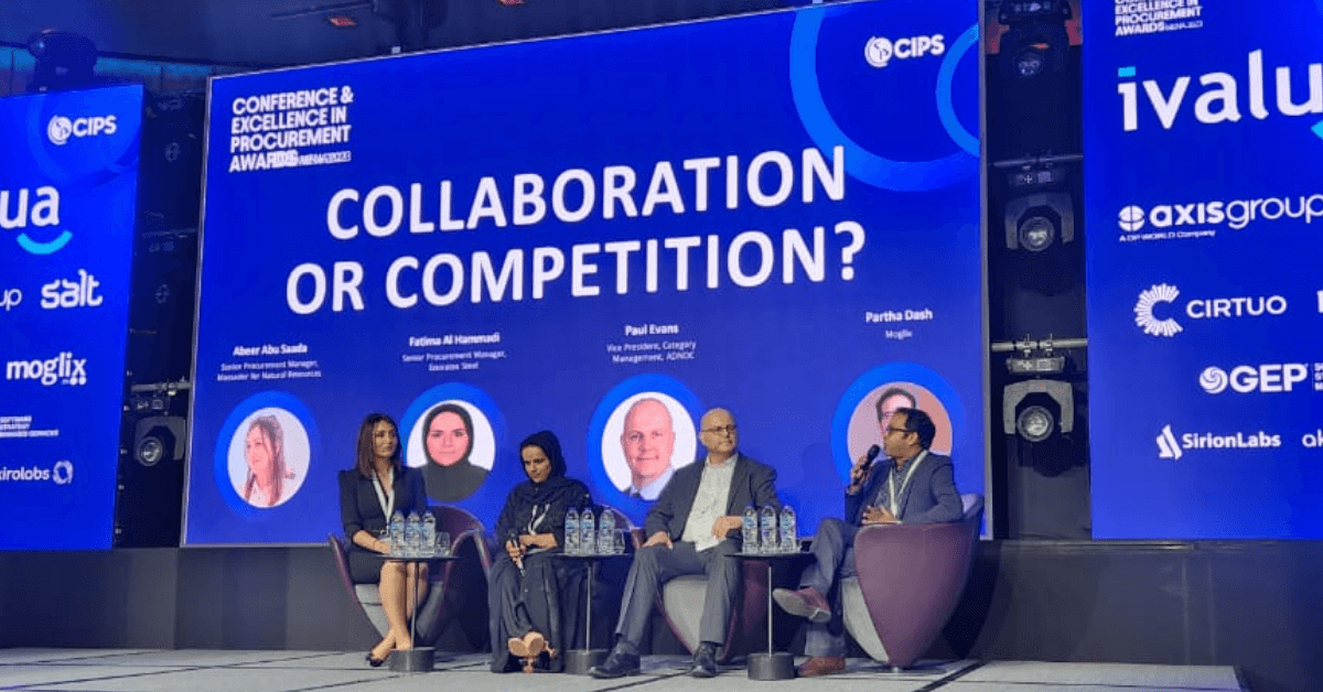 CIPS MENA Conference and Excellence in Procurement Awards - Moglix Business